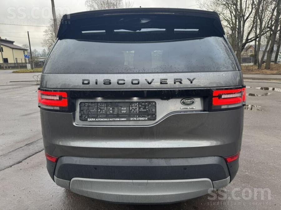 Grey Land Rover Discovery 2018 in Riga, with an engine capacity of 3.00 L and mileage of 140 thousand km for 23900 €, photo 7 on AUTOMOTO.COM.LV