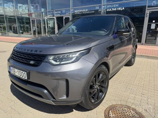 Pelēks Land Rover Discovery 2018 Rīga, ar dzinēja tilpumu 3.00 L un nobraukumu 143 tūkst. km par 23900 €, foto 2 vietnē AUTOMOTO.COM.LV