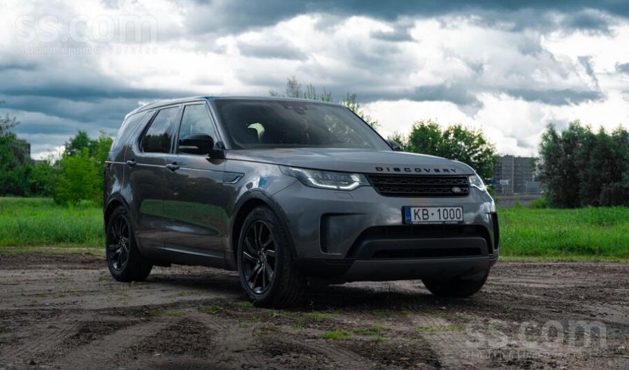 Pelēks Land Rover Discovery 2018 Rīga, ar dzinēja tilpumu 3.00 L un nobraukumu 147 tūkst. km par 21500 €, foto 1 vietnē AUTOMOTO.COM.LV