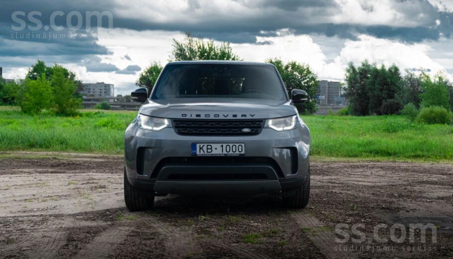 Pelēks Land Rover Discovery 2018 Rīga, ar dzinēja tilpumu 3.00 L un nobraukumu 147 tūkst. km par 21500 €, foto 3 vietnē AUTOMOTO.COM.LV