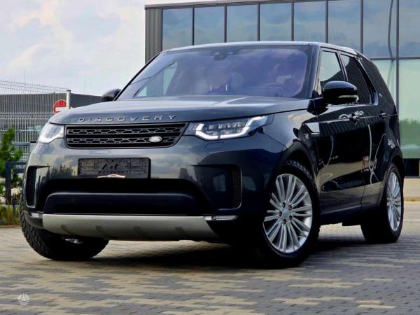 Pelēks Land Rover Discovery 2018 Šauļi, ar dzinēja tilpumu 3.00 L un nobraukumu 199 tūkst. km par 18250 €, foto 1 vietnē AUTOMOTO.COM.LV