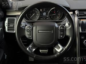Grey Land Rover Discovery 2018 in Valmiera, with an engine capacity of 3.00 L and mileage of 107 thousand km for 27200 €, photo 10 on AUTOMOTO.COM.LV