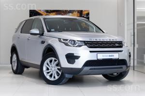Grey Land Rover Discovery 2019 in Riga, with an engine capacity of 2.00 L and mileage of 121 thousand km for 23900 €, photo 2 on AUTOMOTO.COM.LV