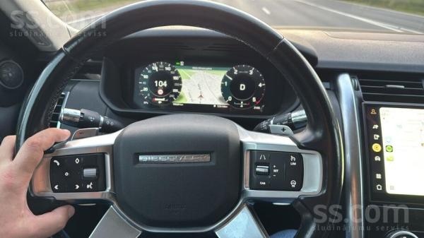 Grey Land Rover Discovery 2021 in Riga, with an engine capacity of 3.00 L and mileage of 194 thousand km for 31500 €, photo 6 on AUTOMOTO.COM.LV