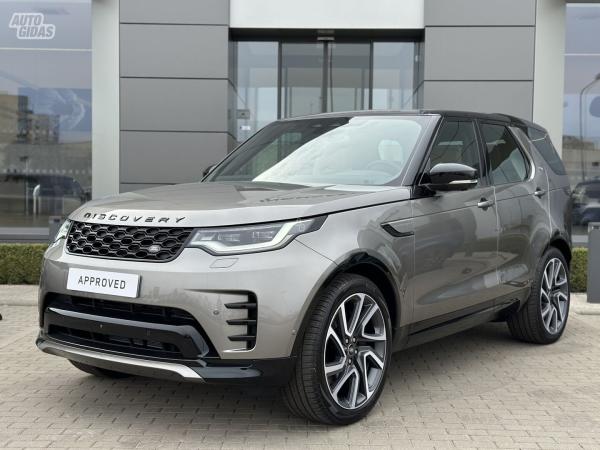 Pelēks Land Rover Discovery 2025 Viļņa, ar dzinēja tilpumu 3.00 L un nobraukumu 19 tūkst. km par 81500 €, foto 1 vietnē AUTOMOTO.COM.LV