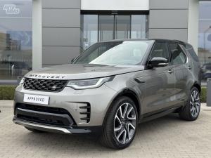 Pelēks Land Rover Discovery 2025 Viļņa, ar dzinēja tilpumu 3.00 L un nobraukumu 19 tūkst. km par 81500 €, foto  vietnē AUTOMOTO.COM.LV
