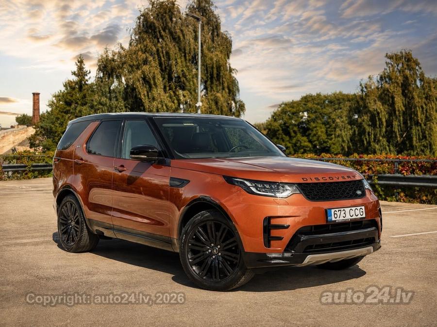 Orange Land Rover Discovery 2019 in Tartu, with an engine capacity of 2.00 L and mileage of 49 thousand km for 31900 €, photo 1 on AUTOMOTO.COM.LV