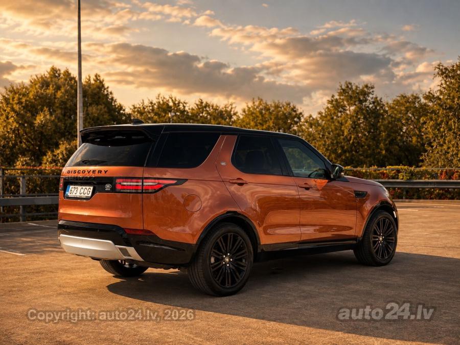 Orange Land Rover Discovery 2019 in Tartu, with an engine capacity of 2.00 L and mileage of 49 thousand km for 31900 €, photo 7 on AUTOMOTO.COM.LV