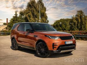 Orange Land Rover Discovery 2019 in Tallinn, with an engine capacity of 2.00 L and mileage of 49 thousand km for 29999 €, photo  on AUTOMOTO.COM.LV