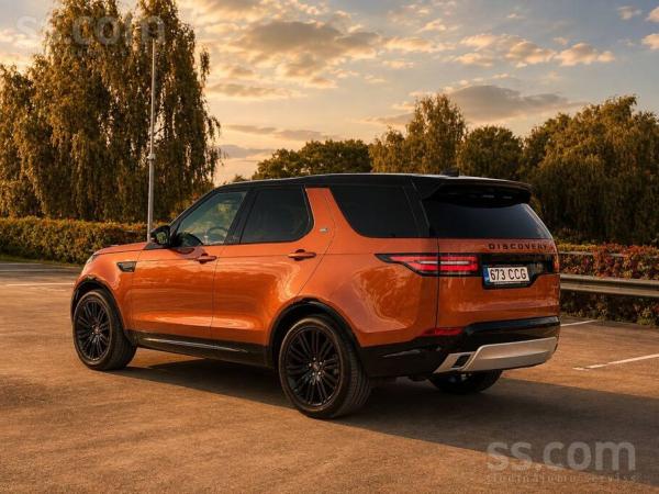 Oranžs Land Rover Discovery 2019 Tallina, ar dzinēja tilpumu 2.00 L un nobraukumu 49 tūkst. km par 29999 €, foto 4 vietnē AUTOMOTO.COM.LV