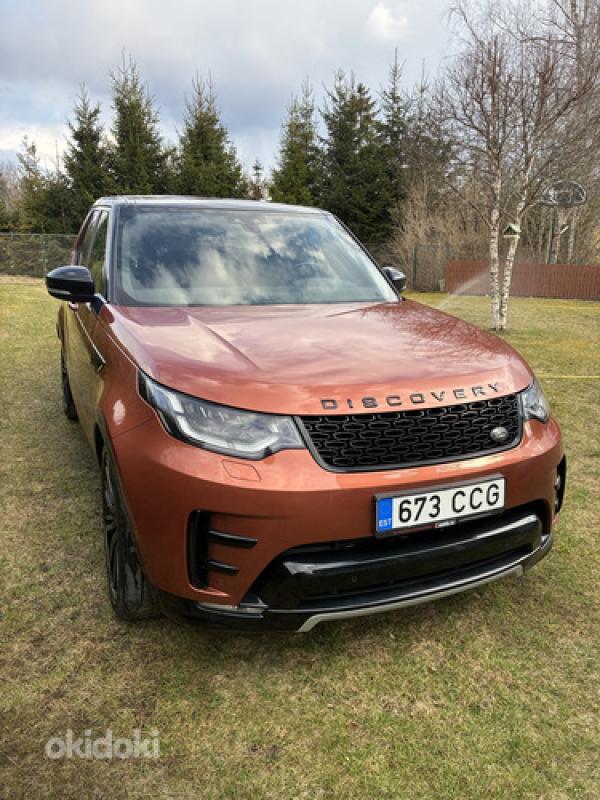 Orange Land Rover Discovery 2019 in Tallinn, with an engine capacity of 0.18 L and mileage of 47 thousand km for 30700 €, photo 1 on AUTOMOTO.COM.LV
