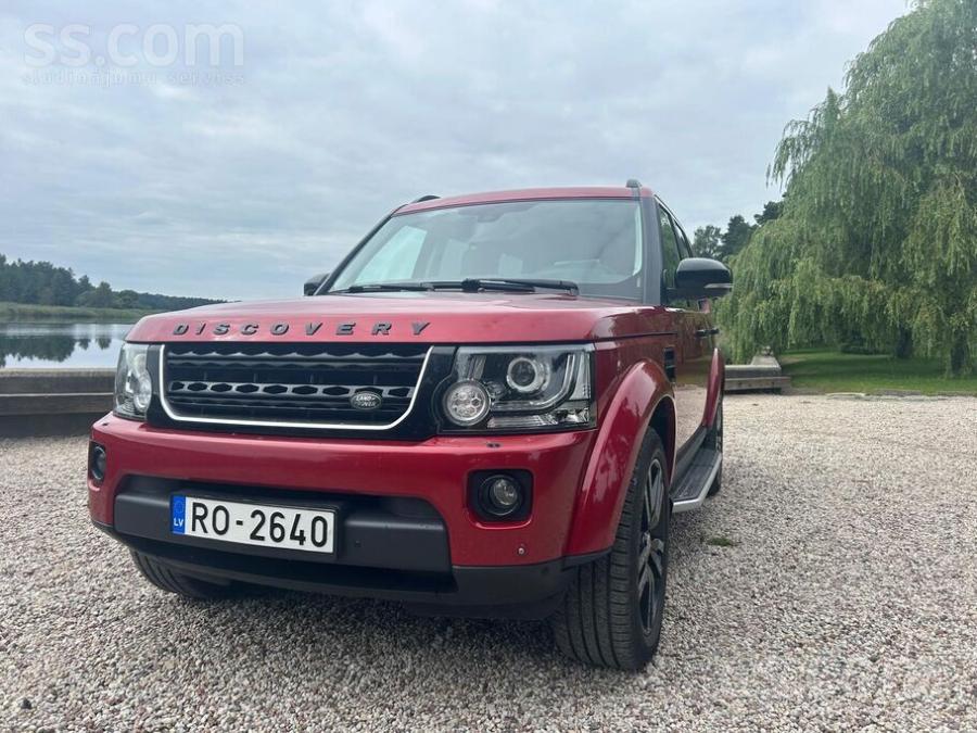 Sarkans Land Rover Discovery 2015 Jūrmala, ar dzinēja tilpumu 3.00 L un nobraukumu 190 tūkst. km par 15500 €, foto 3 vietnē AUTOMOTO.COM.LV