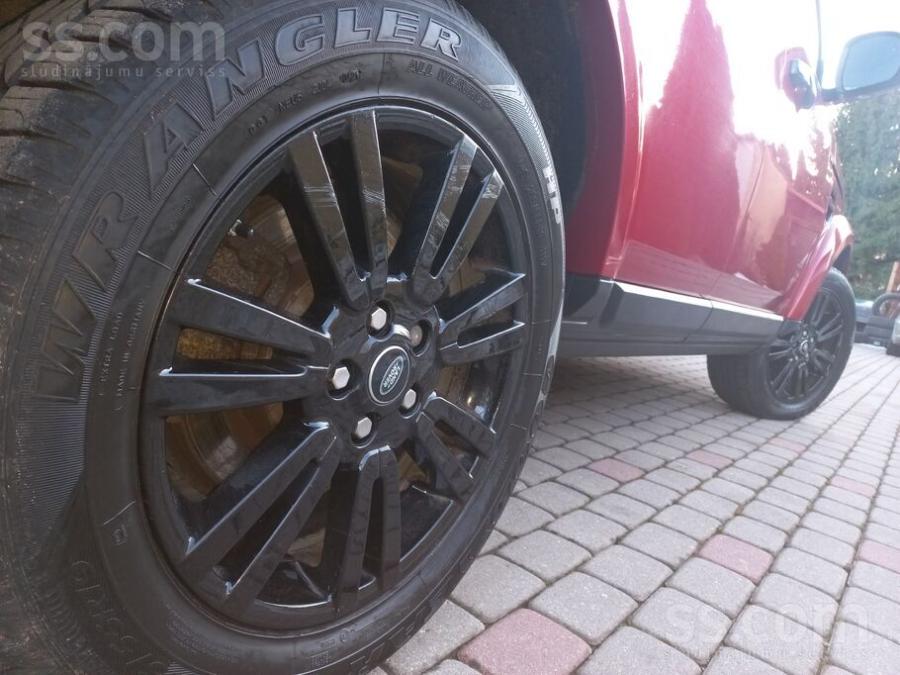 Sarkans Land Rover Discovery 2015 Rīga, ar dzinēja tilpumu 3.00 L un nobraukumu 191 tūkst. km par 13995 €, foto 5 vietnē AUTOMOTO.COM.LV