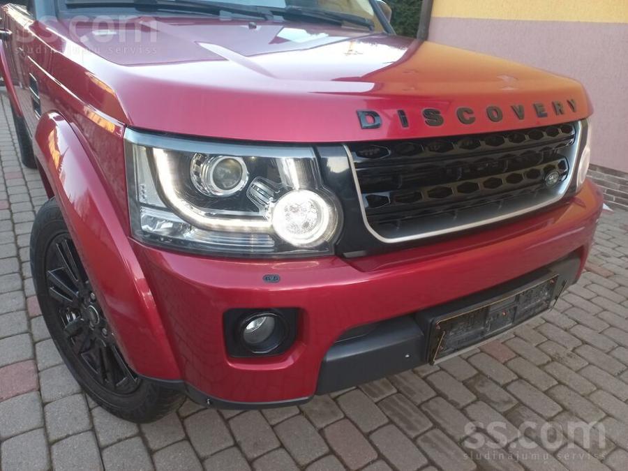 Sarkans Land Rover Discovery 2015 Rīga, ar dzinēja tilpumu 3.00 L un nobraukumu 191 tūkst. km par 13995 €, foto 7 vietnē AUTOMOTO.COM.LV