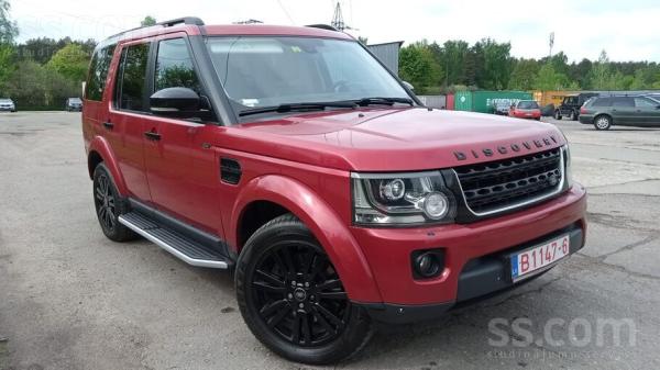 Sarkans Land Rover Discovery 2015 Rīga, ar dzinēja tilpumu 3.00 L un nobraukumu 191 tūkst. km par 13995 €, foto 7 vietnē AUTOMOTO.COM.LV