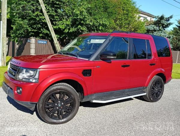 Sarkans Land Rover Discovery 2015 Rīga, ar dzinēja tilpumu 3.00 L un nobraukumu 193 tūkst. km par 12999 €, foto 3 vietnē AUTOMOTO.COM.LV