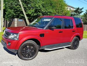Sarkans Land Rover Discovery 2015 Rīga, ar dzinēja tilpumu 3.00 L un nobraukumu 193 tūkst. km par 12999 €, foto 3 vietnē AUTOMOTO.COM.LV