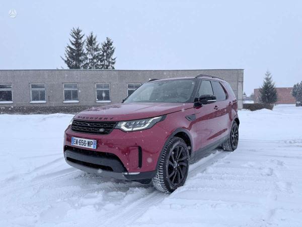 Red Land Rover Discovery 2017 in Siauliai, with an engine capacity of 2.99 L and mileage of 190 thousand km for 14800 €, photo 2 on AUTOMOTO.COM.LV