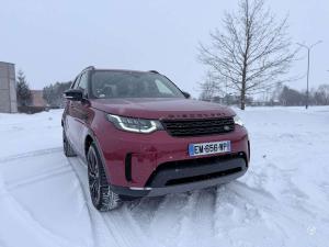 Sarkans Land Rover Discovery 2017 Šauļi, ar dzinēja tilpumu 2.99 L un nobraukumu 190 tūkst. km par 14800 €, foto 6 vietnē AUTOMOTO.COM.LV