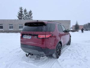 Sarkans Land Rover Discovery 2017 Šauļi, ar dzinēja tilpumu 2.99 L un nobraukumu 190 tūkst. km par 14800 €, foto 12 vietnē AUTOMOTO.COM.LV