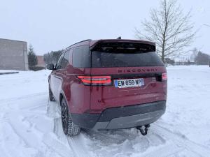 Sarkans Land Rover Discovery 2017 Šauļi, ar dzinēja tilpumu 2.99 L un nobraukumu 190 tūkst. km par 14800 €, foto 15 vietnē AUTOMOTO.COM.LV