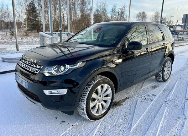 Черный Ленд Ровер Discovery Sport 2015 в Таураге, объемом двигателя 2.00 л и пробегом 140 тыс. км за 10400 €, фото 1 на AUTOMOTO.COM.LV