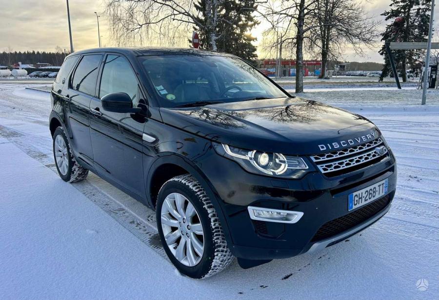 Черный Ленд Ровер Discovery Sport 2015 в Таураге, объемом двигателя 2.00 л и пробегом 140 тыс. км за 10400 €, фото 5 на AUTOMOTO.COM.LV
