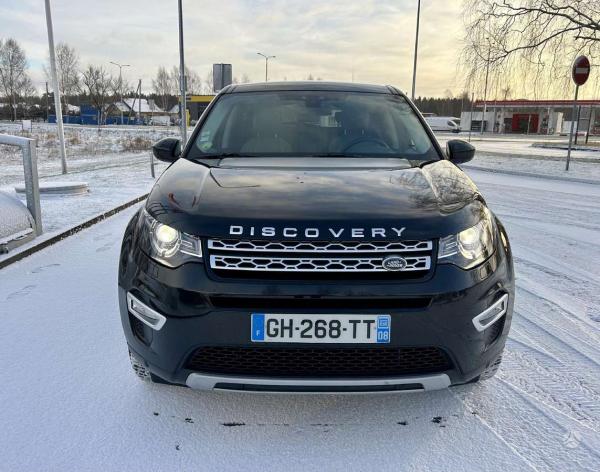 Черный Ленд Ровер Discovery Sport 2015 в Таураге, объемом двигателя 2.00 л и пробегом 140 тыс. км за 10400 €, фото 6 на AUTOMOTO.COM.LV