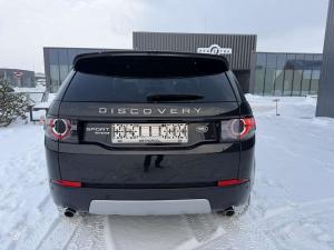 Melns Land Rover Discovery Sport 2015 Šauļi, ar dzinēja tilpumu 2.18 L un nobraukumu 185 tūkst. km par 12500 €, foto 6 vietnē AUTOMOTO.COM.LV