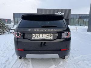 Black Land Rover Discovery Sport 2015 in Siauliai, with an engine capacity of 2.18 L and mileage of 186 thousand km for 12300 €, photo 6 on AUTOMOTO.COM.LV