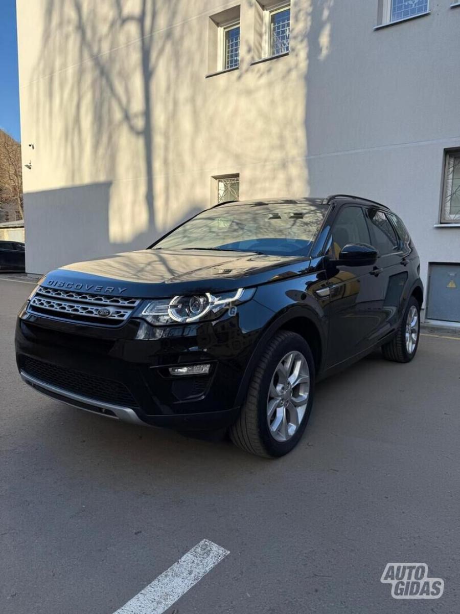 Черный Ленд Ровер Discovery Sport 2015 в Каунас, объемом двигателя 2.20 л и пробегом 241 тыс. км за 11900 €, фото 2 на AUTOMOTO.COM.LV