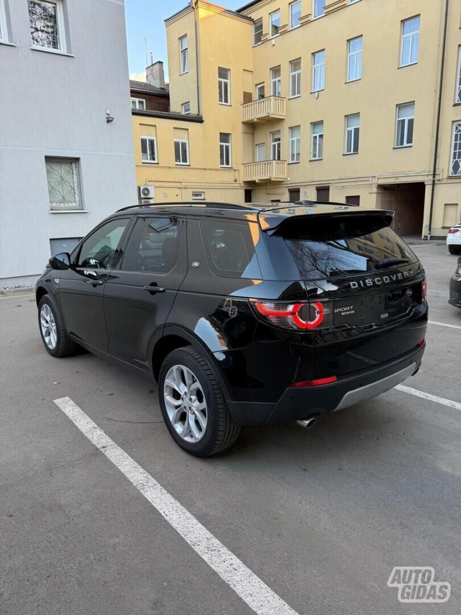 Черный Ленд Ровер Discovery Sport 2015 в Каунас, объемом двигателя 2.20 л и пробегом 241 тыс. км за 11900 €, фото 8 на AUTOMOTO.COM.LV