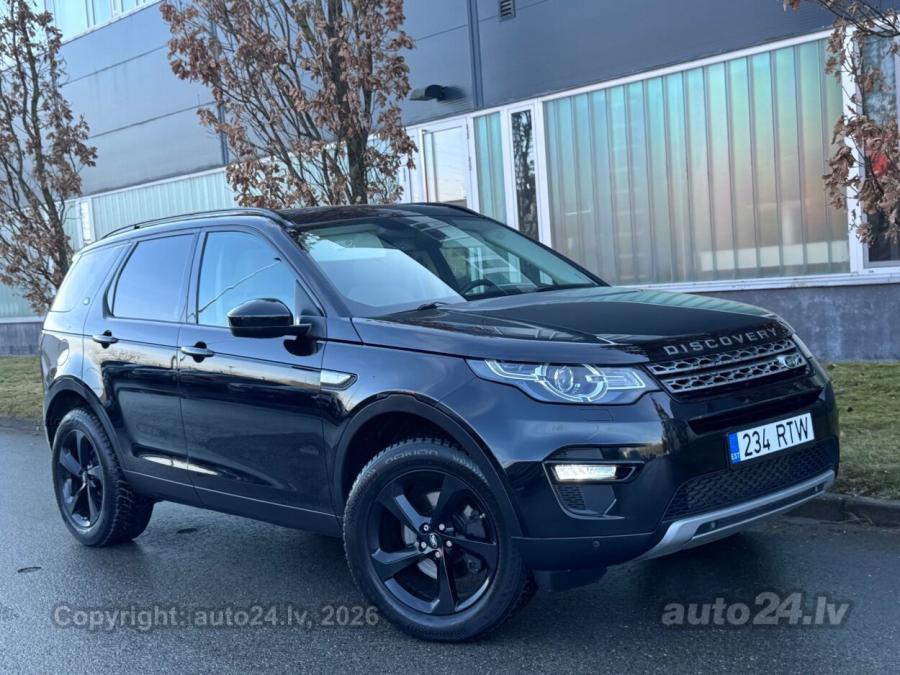 Черный Ленд Ровер Discovery Sport 2015 в Таллин, объемом двигателя 2.20 л и пробегом 265 тыс. км за 10950 €, фото 1 на AUTOMOTO.COM.LV