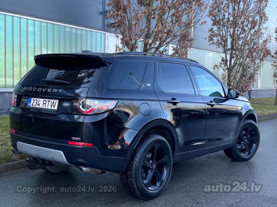 Черный Ленд Ровер Discovery Sport 2015 в Таллин, объемом двигателя 2.20 л и пробегом 265 тыс. км за 10950 €, фото 3 на AUTOMOTO.COM.LV