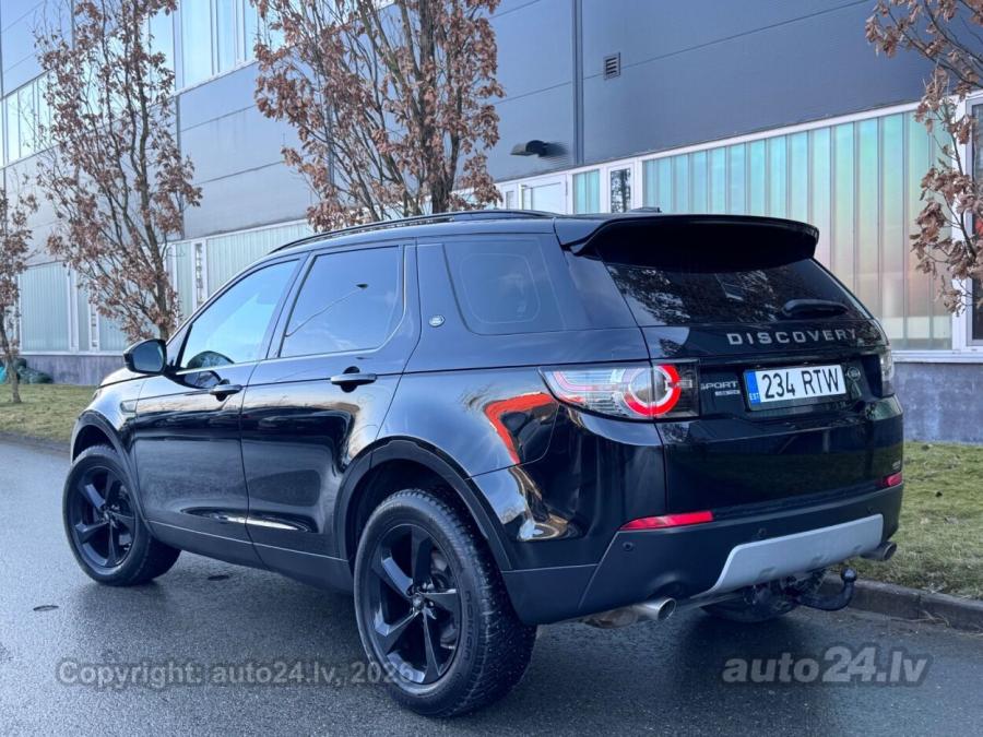 Черный Ленд Ровер Discovery Sport 2015 в Таллин, объемом двигателя 2.20 л и пробегом 265 тыс. км за 10950 €, фото 5 на AUTOMOTO.COM.LV