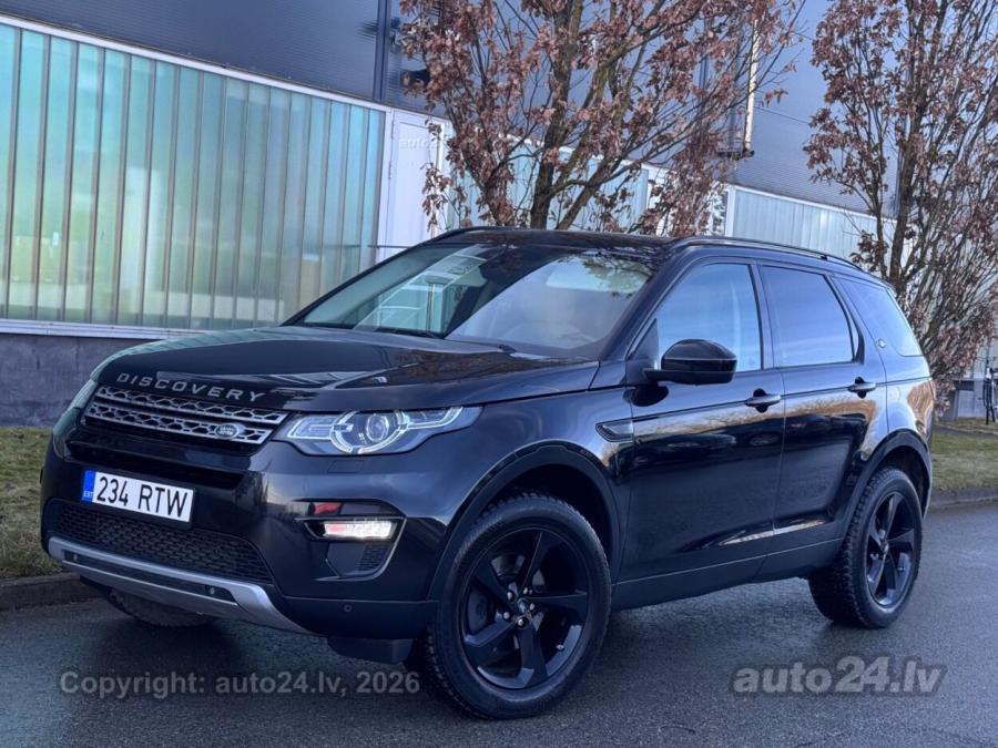 Черный Ленд Ровер Discovery Sport 2015 в Таллин, объемом двигателя 2.20 л и пробегом 265 тыс. км за 10950 €, фото 6 на AUTOMOTO.COM.LV