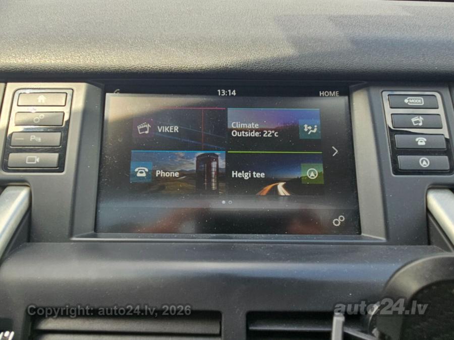 Черный Ленд Ровер Discovery Sport 2015 в Таллин, объемом двигателя 2.00 л и пробегом 165 тыс. км за 12300 €, фото 15 на AUTOMOTO.COM.LV