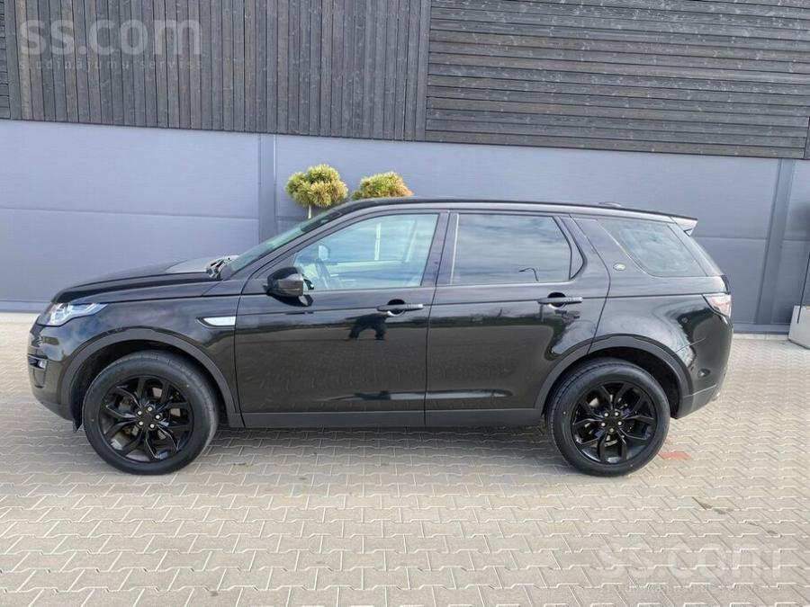 Черный Ленд Ровер Discovery Sport 2015 в Рига, объемом двигателя 2.20 л и пробегом 178 тыс. км за 12750 €, фото 4 на AUTOMOTO.COM.LV