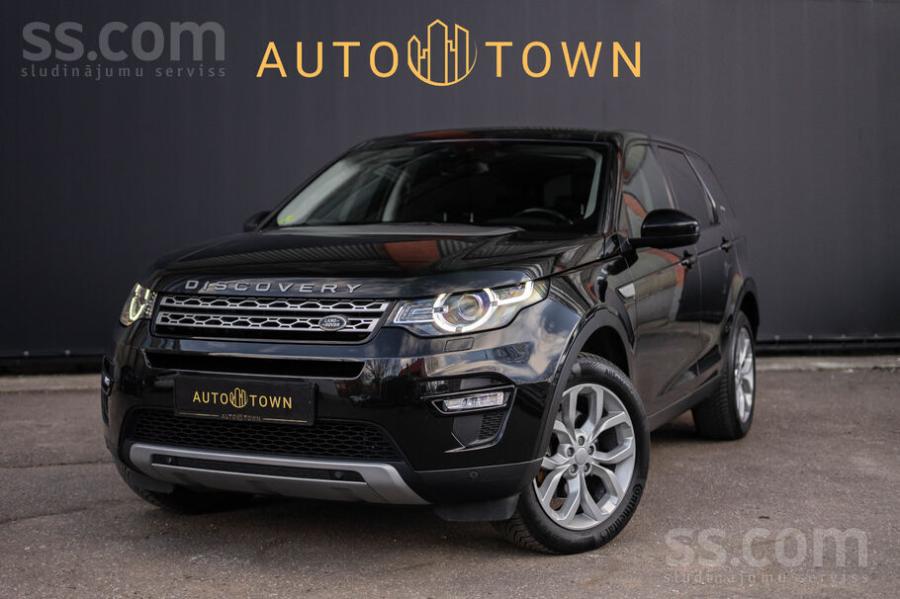 Melns Land Rover Discovery Sport 2015 Rīga, ar dzinēja tilpumu 2.00 L un nobraukumu 192 tūkst. km par 13550 €, foto 1 vietnē AUTOMOTO.COM.LV