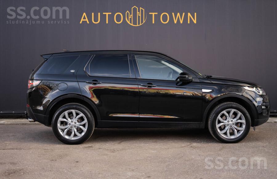 Melns Land Rover Discovery Sport 2015 Rīga, ar dzinēja tilpumu 2.00 L un nobraukumu 192 tūkst. km par 13550 €, foto 6 vietnē AUTOMOTO.COM.LV