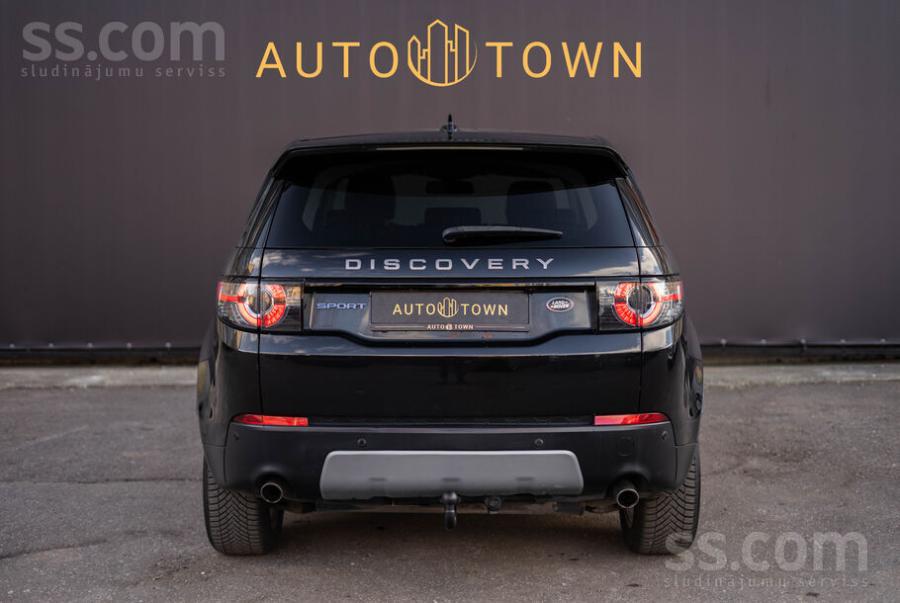 Melns Land Rover Discovery Sport 2015 Rīga, ar dzinēja tilpumu 2.00 L un nobraukumu 192 tūkst. km par 13550 €, foto 7 vietnē AUTOMOTO.COM.LV