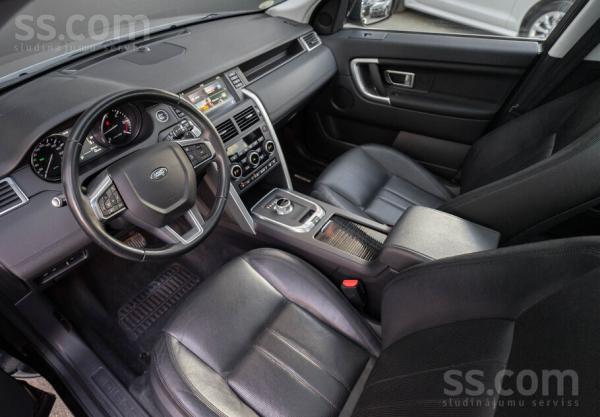Черный Ленд Ровер Discovery Sport 2015 в Рига, объемом двигателя 2.00 л и пробегом 192 тыс. км за 13550 €, фото 9 на AUTOMOTO.COM.LV