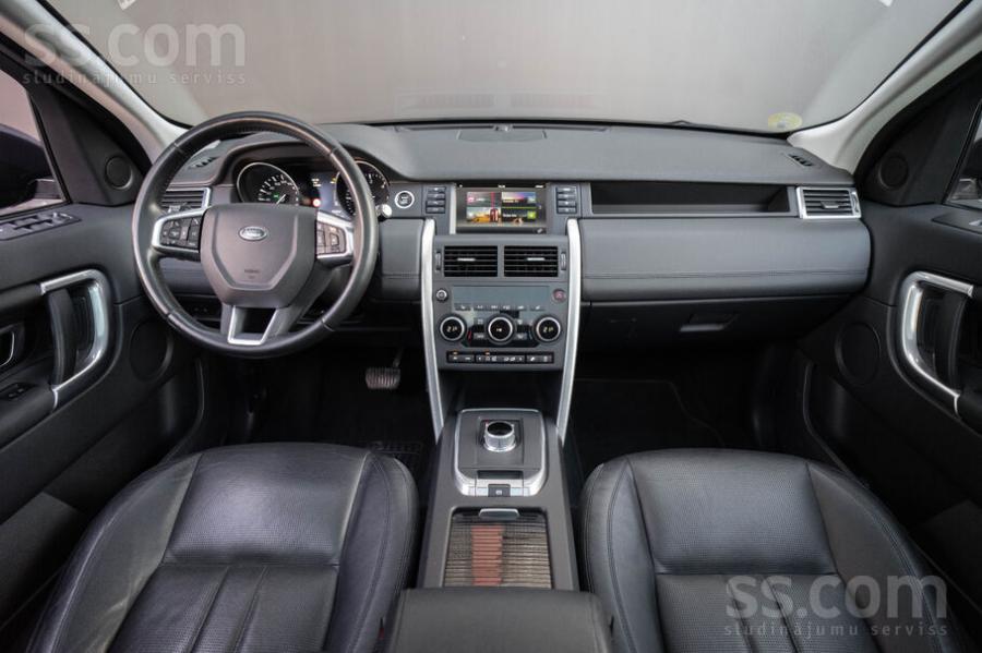 Melns Land Rover Discovery Sport 2015 Rīga, ar dzinēja tilpumu 2.00 L un nobraukumu 192 tūkst. km par 13550 €, foto 12 vietnē AUTOMOTO.COM.LV