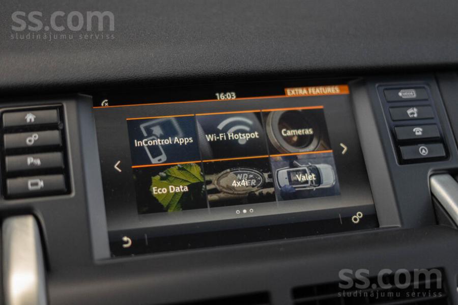 Melns Land Rover Discovery Sport 2015 Rīga, ar dzinēja tilpumu 2.00 L un nobraukumu 192 tūkst. km par 13550 €, foto 19 vietnē AUTOMOTO.COM.LV