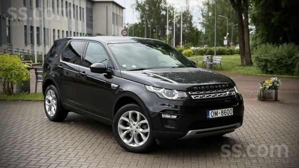 Черный Ленд Ровер Discovery Sport 2015 в Елгава, объемом двигателя 2.00 л и пробегом 268 тыс. км за 9700 €, фото 1 на AUTOMOTO.COM.LV