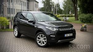 Black Land Rover Discovery Sport 2015 in Jelgava, with an engine capacity of 2.00 L and mileage of 268 thousand km for 9700 €, photo  on AUTOMOTO.COM.LV
