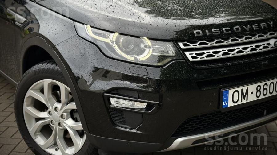 Черный Ленд Ровер Discovery Sport 2015 в Елгава, объемом двигателя 2.00 л и пробегом 268 тыс. км за 9700 €, фото 3 на AUTOMOTO.COM.LV