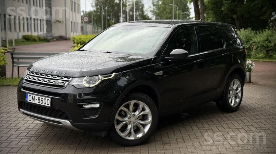 Черный Ленд Ровер Discovery Sport 2015 в Елгава, объемом двигателя 2.00 л и пробегом 268 тыс. км за 9700 €, фото 5 на AUTOMOTO.COM.LV