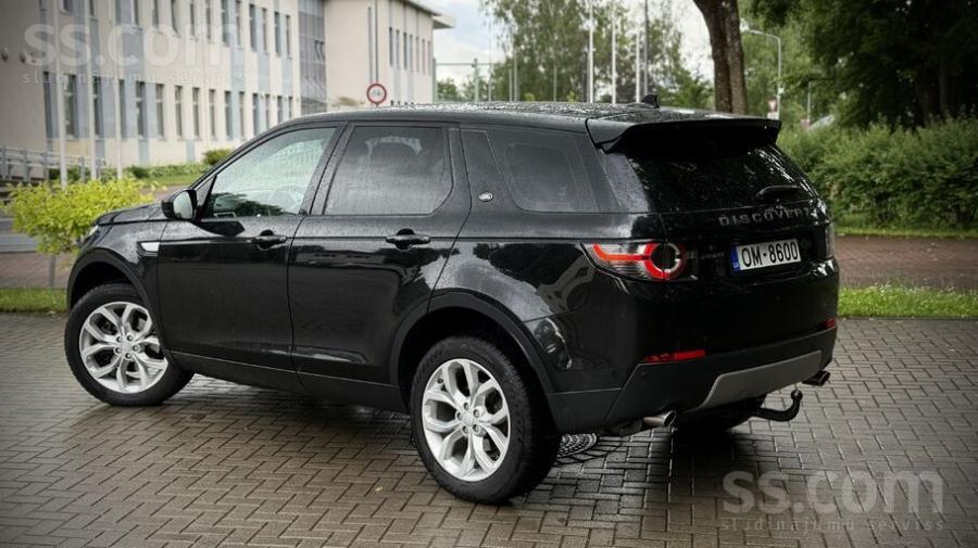 Черный Ленд Ровер Discovery Sport 2015 в Елгава, объемом двигателя 2.00 л и пробегом 268 тыс. км за 9700 €, фото 7 на AUTOMOTO.COM.LV