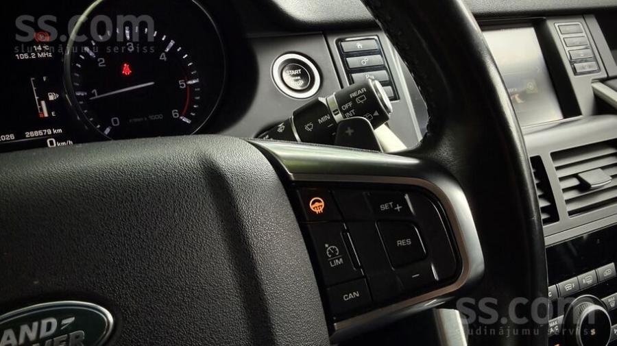 Черный Ленд Ровер Discovery Sport 2015 в Елгава, объемом двигателя 2.00 л и пробегом 268 тыс. км за 9700 €, фото 14 на AUTOMOTO.COM.LV